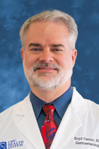 Boyd Fenton - Attending of the Month - July 2023 | UMC Health System